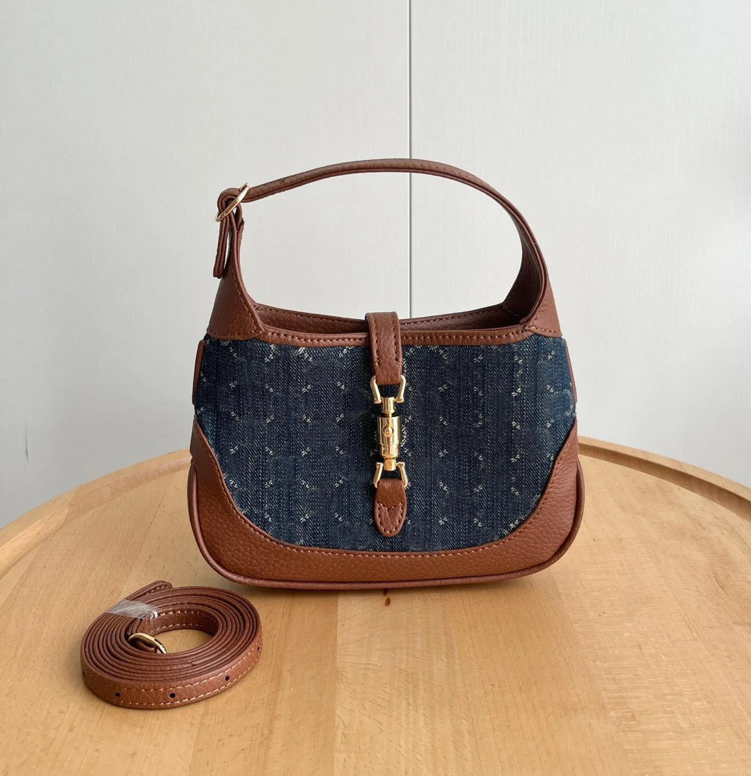 Fashion Designer Women's Handbag Patchwork Rhinestone Leather Bag ...