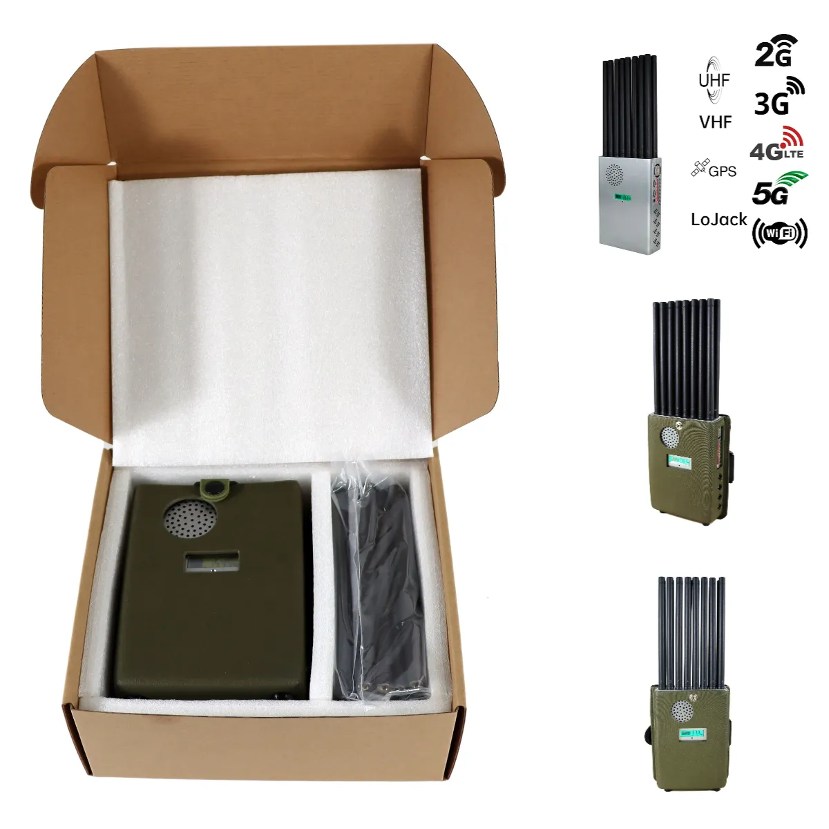 18 Antennas CDMA GSM DCS 2G 3G 4G 5G GPS L1 L2 L3 L4 L5 WIFI 2.4G 5.8 G ...