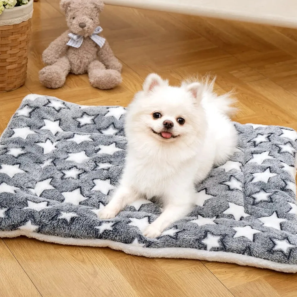 Flannel Pet Sleeping Mat - Multi-model Kennel baby blanket for Large ...
