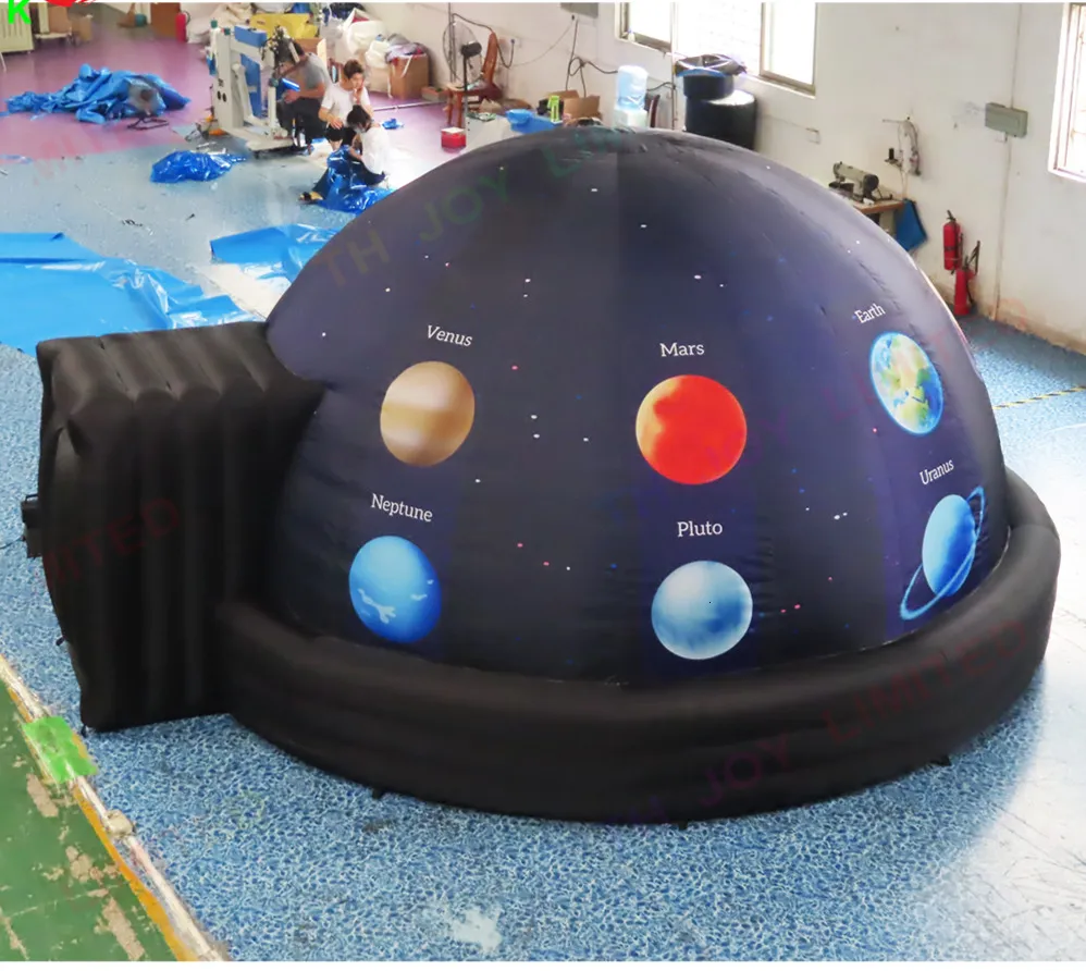 Portable 360 Projection Inflatable Planetarium Inflatable Geodesic Dome ...