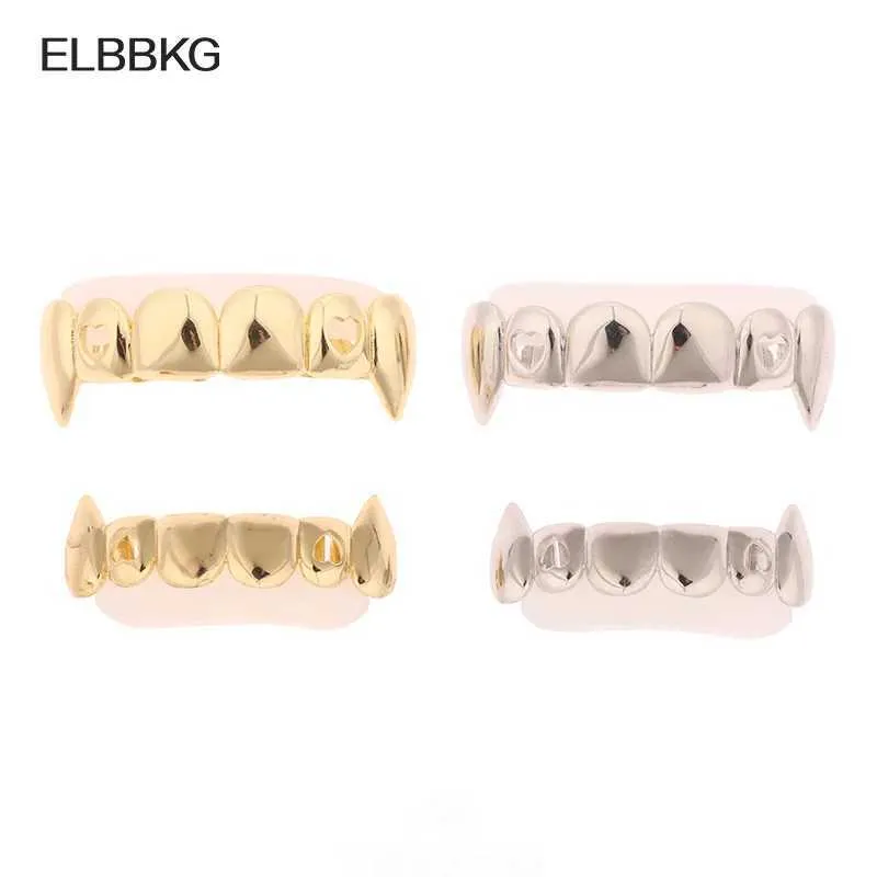 Gold Plated Teeth Grillz Hip Hop Classic Top &... From Swallow_house ...