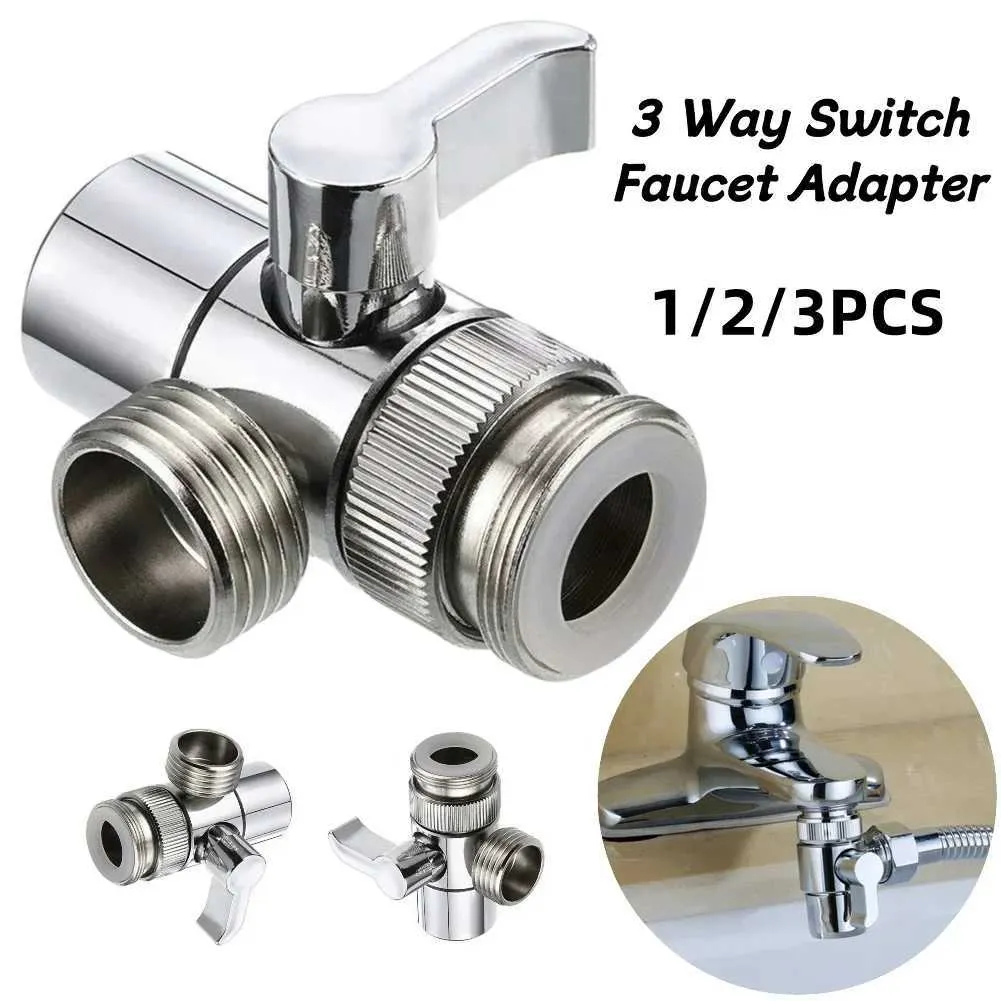 3 Way Switch Faucet 3 Way Adapter For Kitchen Sink Bathroom Accessory ...