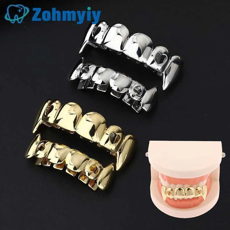 Grillz Jewelry: Single Tooth Golden Finish, Cs Decor Plated Dental ...