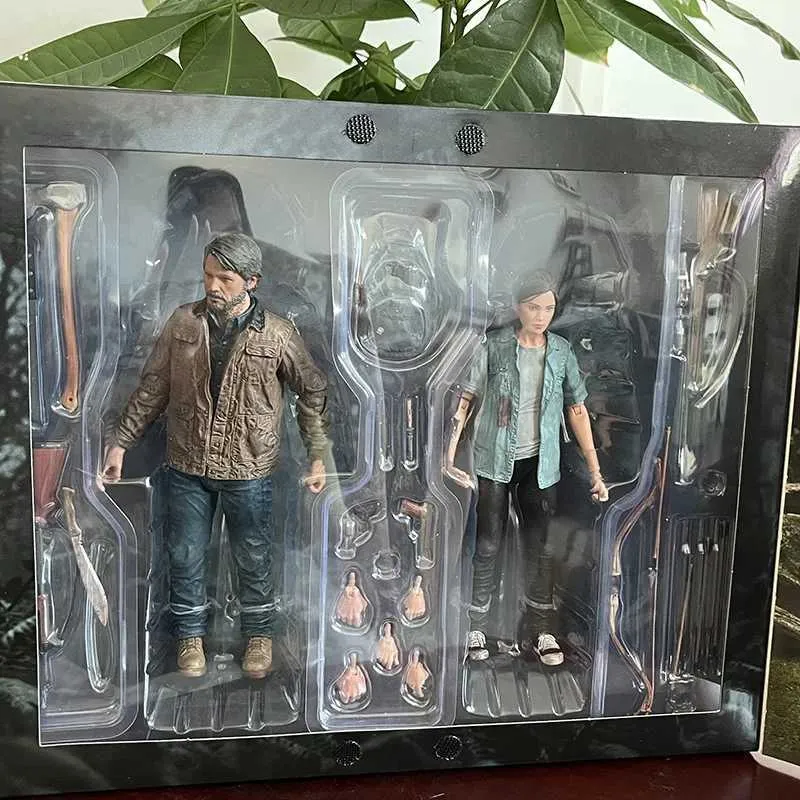 The Last Of Us Bracelet Joel & Ellie Action Figure Set NECA Part 2, Bow ...