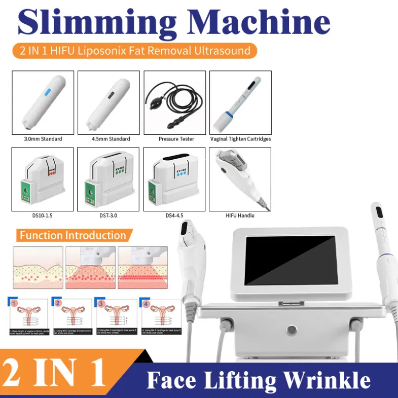 Portable 2D Hifu Florence And The Machine For Body Slimming, Vaginal ...
