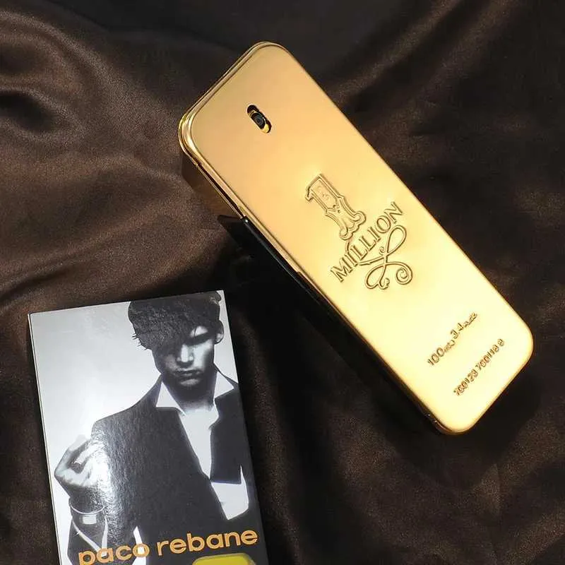 100ml Gold Men's 1 Million Perfume Cologne Long Lasting Body Spray With ...