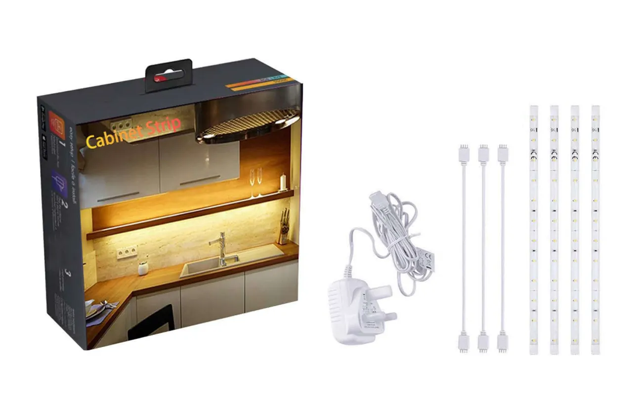 DC12V USB Powered RGB LED Strip Lights Flexible Accent Lighting For ...