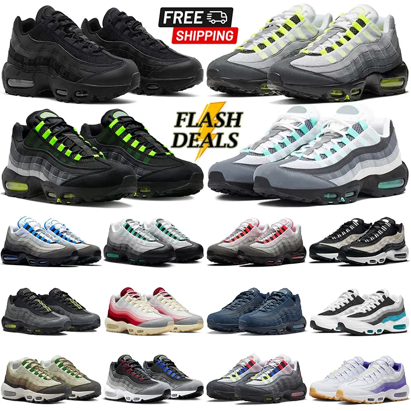 OG 95 95s Designer Skechers Running Shoes For Men And Women Neon Hyper ...