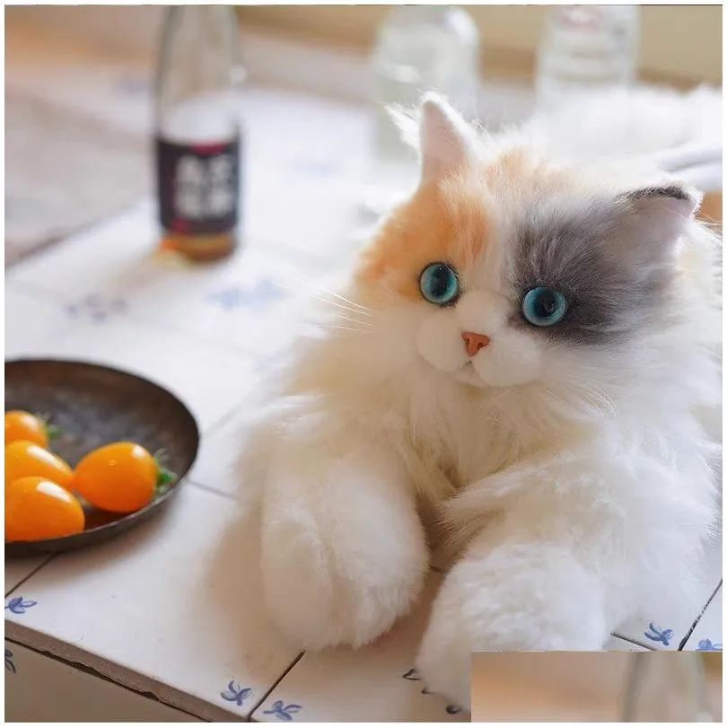 Handmade Realistic Three Flower Realistic Cat Backpack Amazon Perfect ...