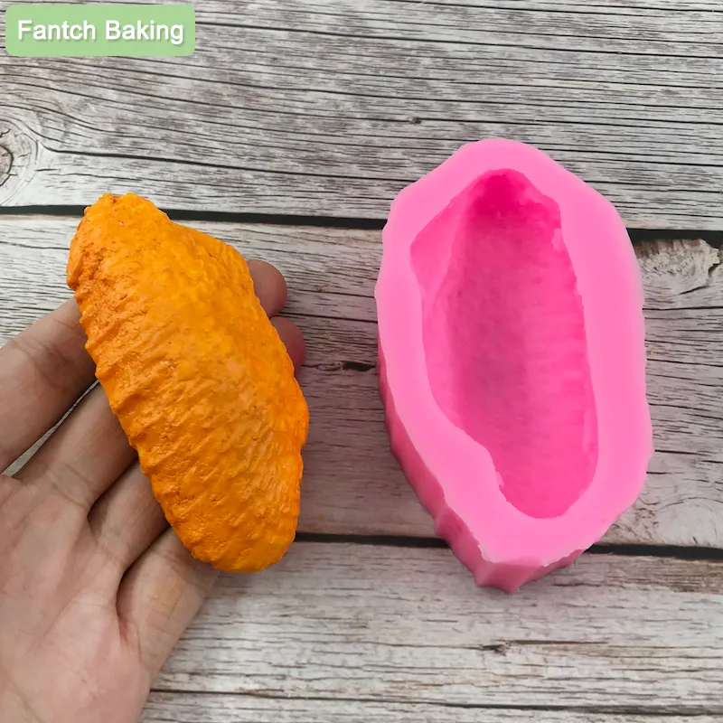 Silicone Chicken Leg Mold For DIY Cake Decoration And Fondant Food ...
