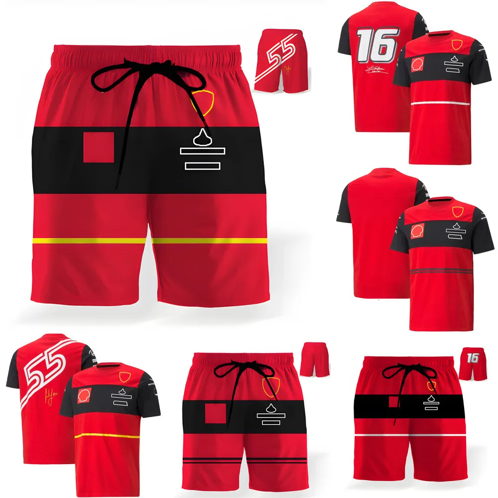 2024 F1 Formula 1 Racing Team Red Scrub Suit For Men And Women Same ...