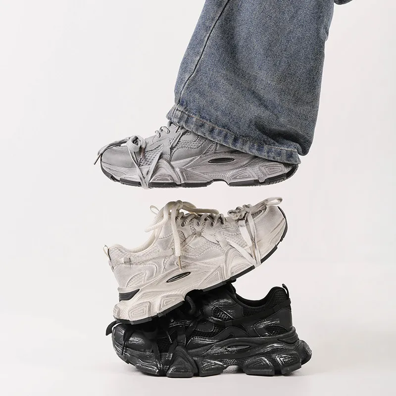 Bulk Platform Running Shoes For Men And Women | Vintage Style Casual ...