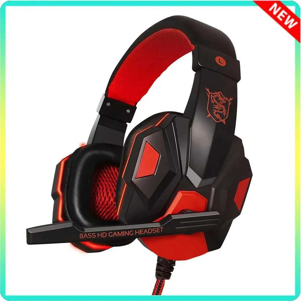 5mm Wired Gaming Headset with Microphone for PC, Computer, PS4, PS5, Xbox - Bass, Foldable, 120 ...