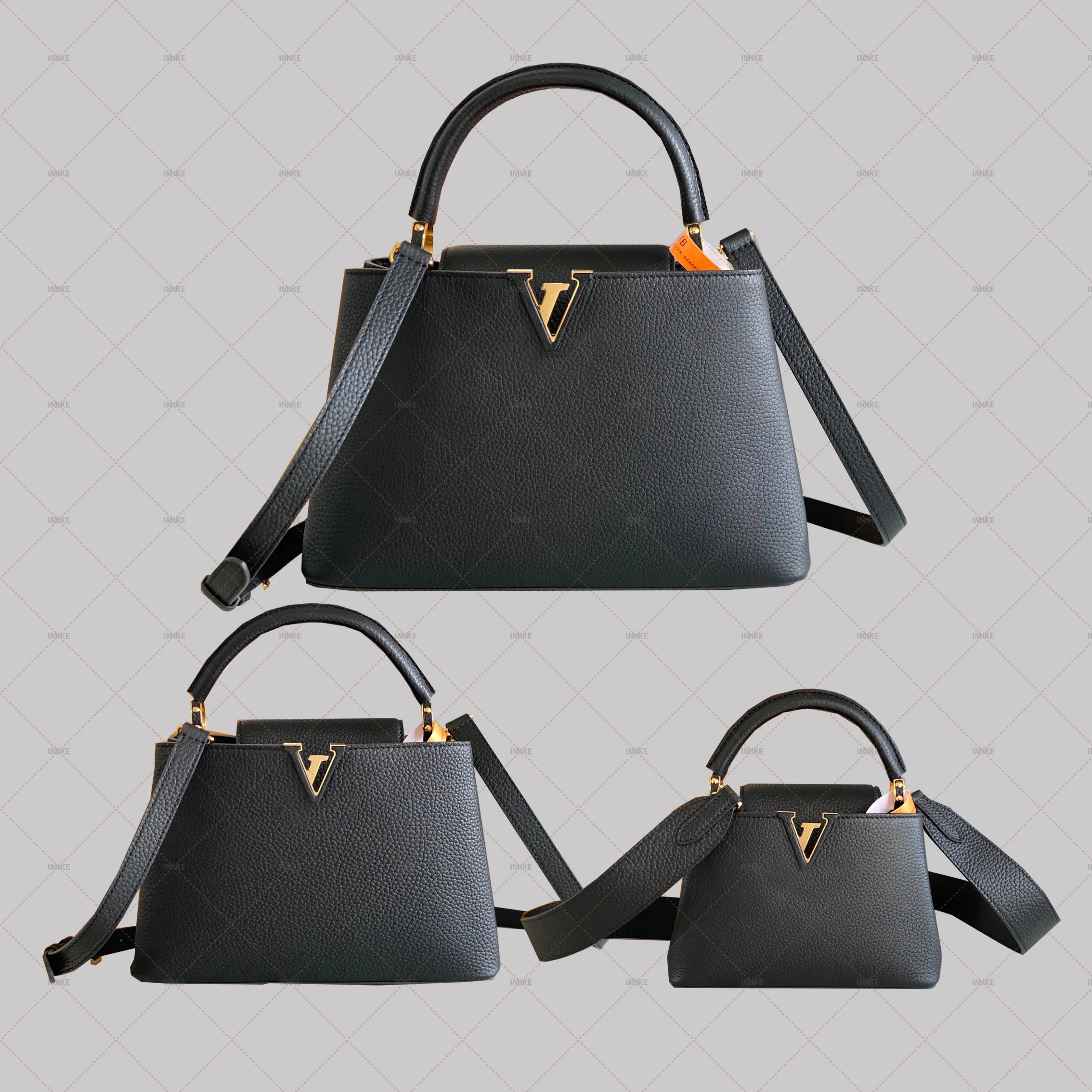 Capucines BB Leather Handbags Womens Designer Top... From Imike, $103. ...