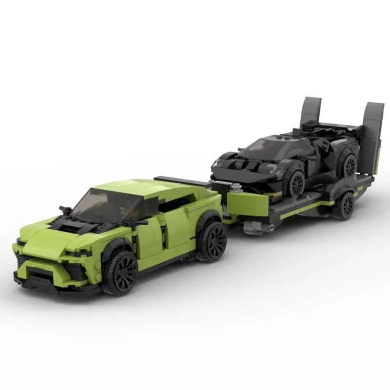 Speed Champion Technical Car Lamborghini SUV Building Blocks Set With ...