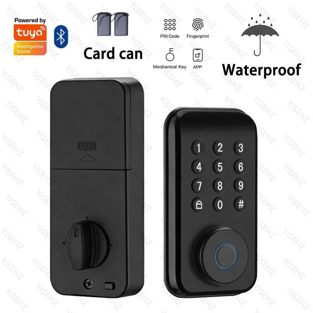 Tuya BLE Intelligent Lock Tuya Intelligent Fingerprint Dead Bolt Door ...