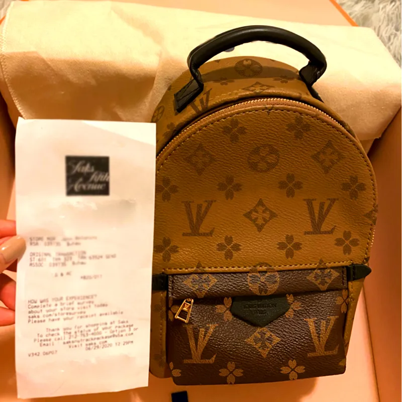 Luxury Leather Mini Designer Mini Backpack For Women Designer Bag With ...