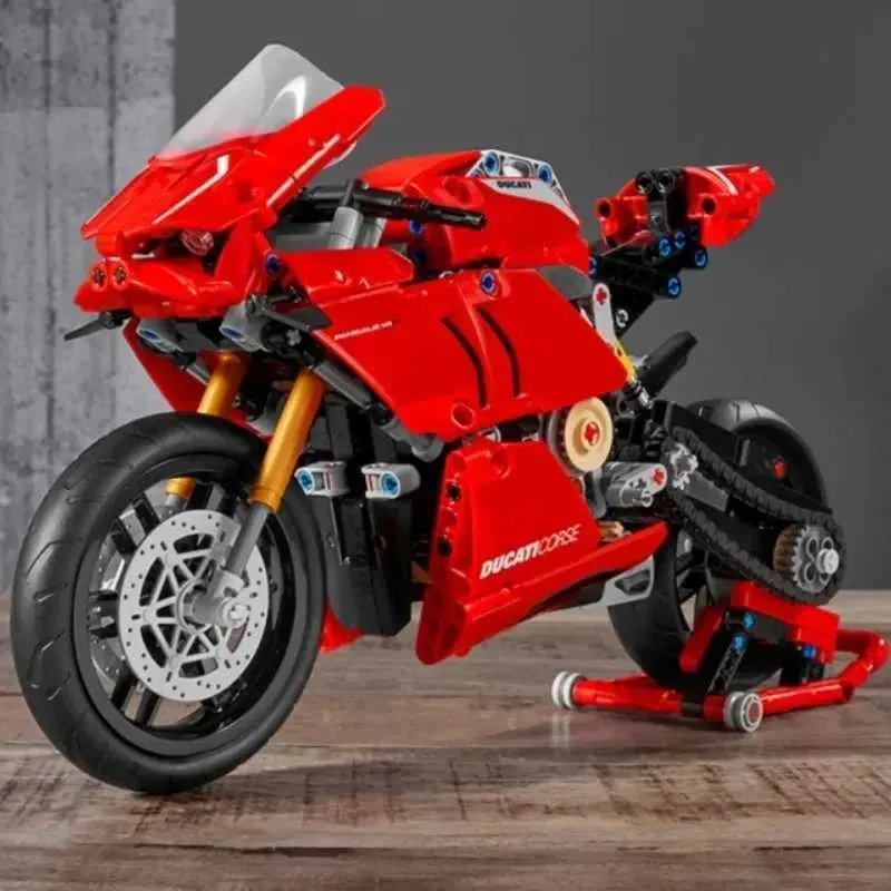 Panigale V4 R Motorbike Building Blocks Safety Kit Technical Superbike ...