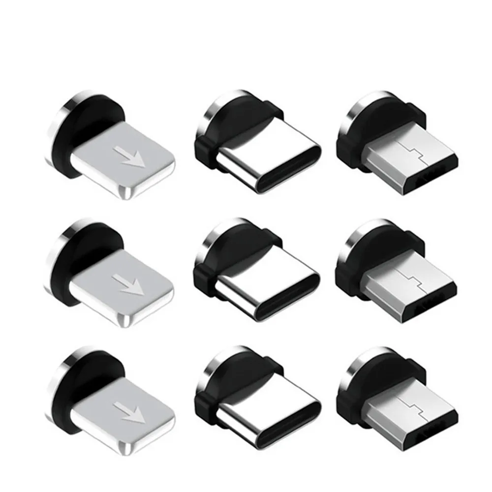 360° Rotation Magnetic Phone Charger Tips - Durable Mobile Charger ...