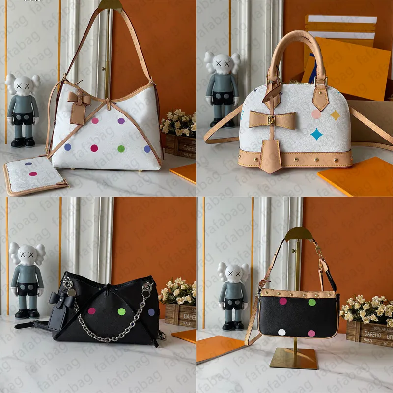 Colorful Leather Fiorelli Shoulder Bag With Takashi Murakami Design ...
