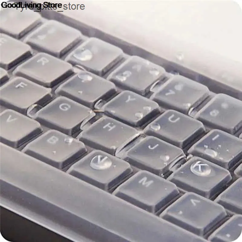 Universal Silicone Laptop Keyboard Transparent Cover Skin Protective ...
