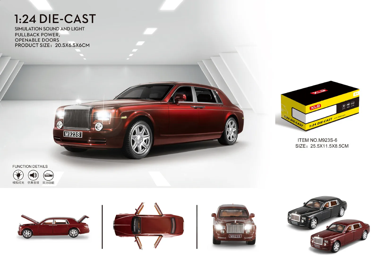 1/32 SUV Diecast Model Car - Volvo XC60 Replica, Alloy Metal Vehicle ...