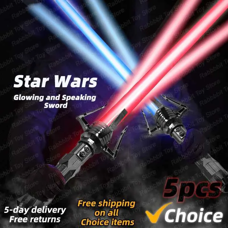 Laser Sword Light Saber Toys Starlight & Fluorescent Rod For Kids ...