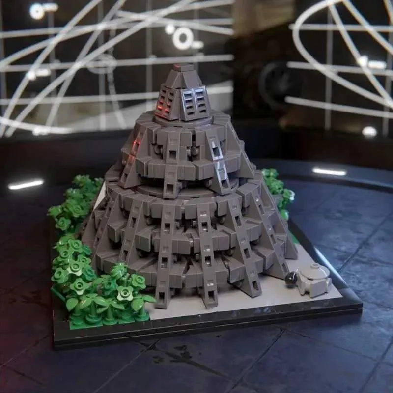 MOC Building Blocks Famous Movie Scene Rebel Base Model, DIY Assembly ...