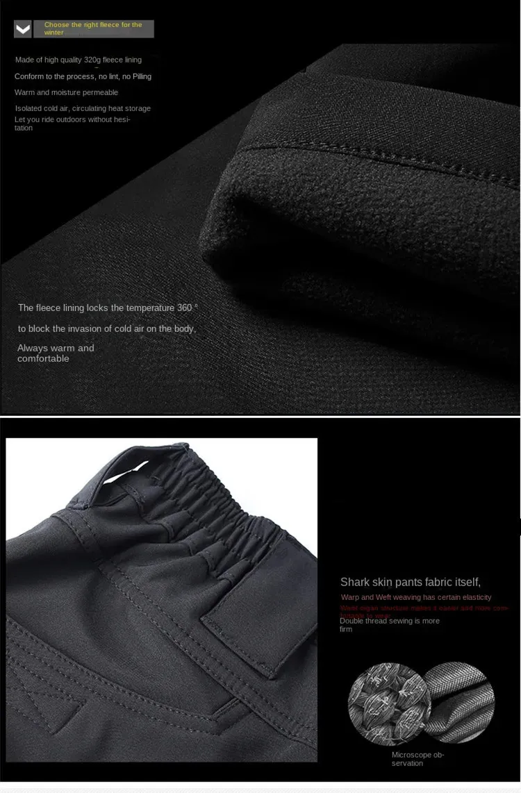 Men's 5XL 6XL Tactical Hiking Shark Skin Soft Shell Windproof ...