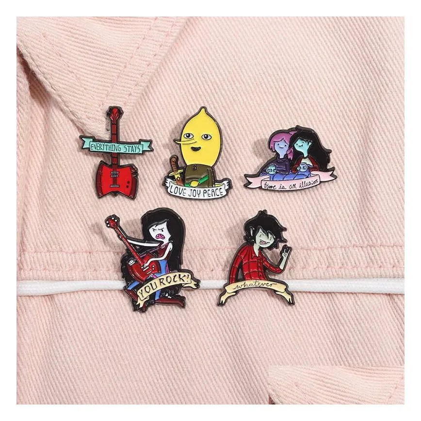 Adventure Time Cartoon Yashiro Nene Brooch With Exquisite Surrounding ...