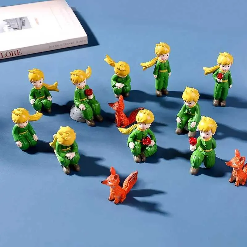 Little Prince Fox Resin Table Of For DIY Crafts, Cake Baking, Living ...