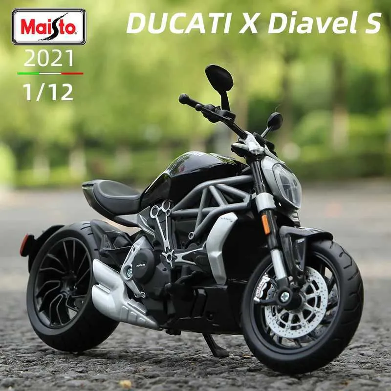 Collectible 1:12 Scale Static Motorcycle Model Detailed Die Cast Metal ...