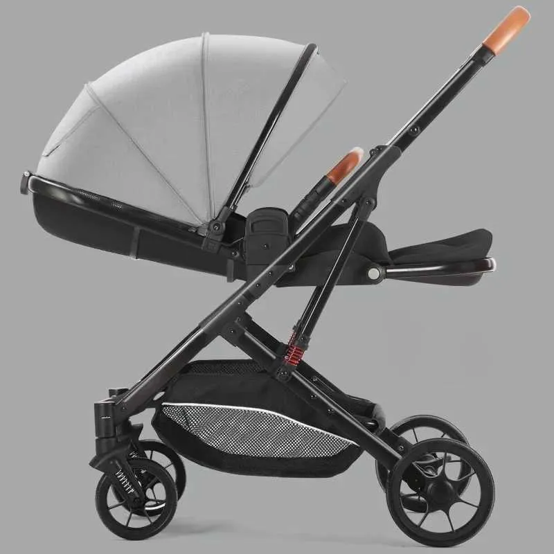 Lightweight Newborn Stroller - Foldable Pram Buggy, Safe & Comfortable ...