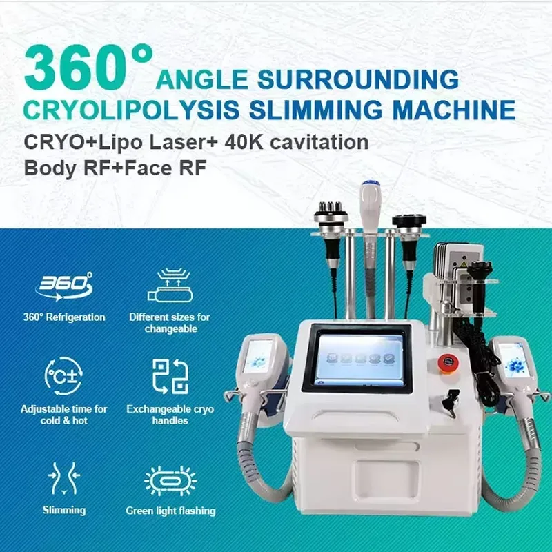 CE Approved Cryolipolyse 360 RF Cavitation Sculpture Freeze Fat For ...