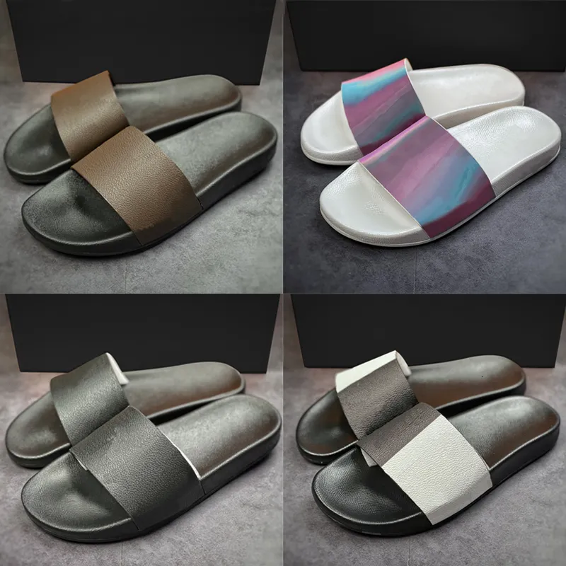 Designer Slide Sandals Womens Mens Beach Sandals Rubber Casual Slippers ...