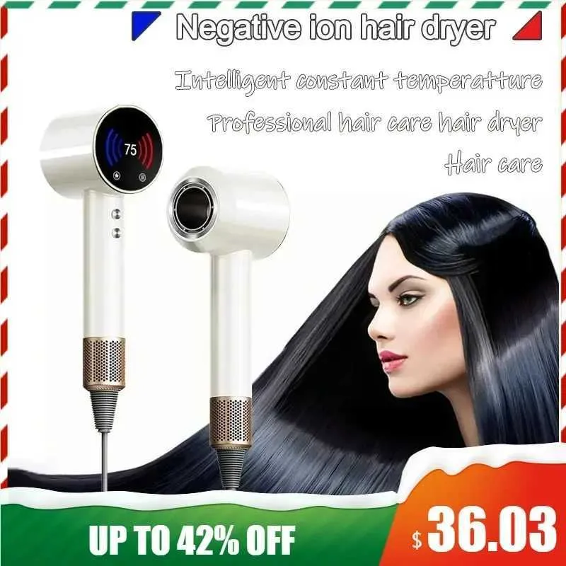 High Power Negative Ion Hairitage Blow Dryer With Touch Digital Display ...