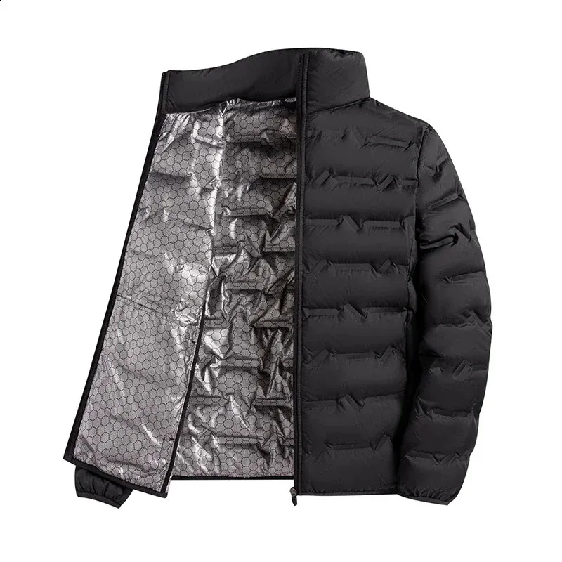 Men's Graphene Self Heating Men's Down Sweater Jacket Windproof ...