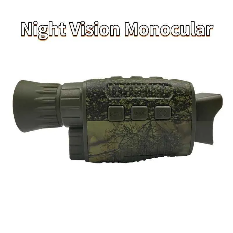 Portable Night Vision Device - 5x Digital Zoom, 200M Infrared, Full ...