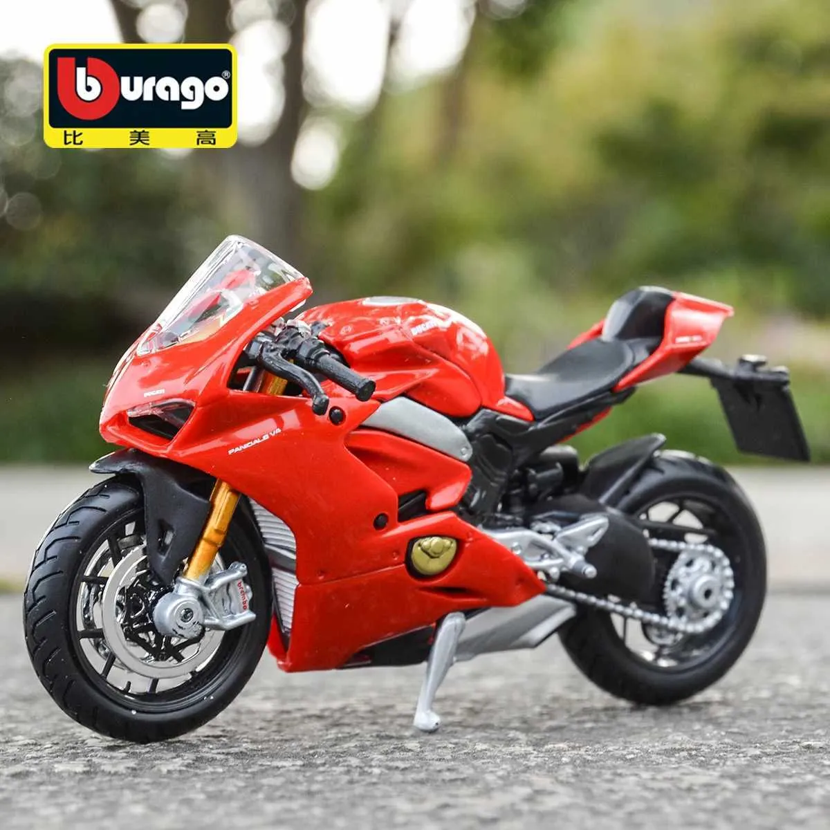 Bburago 1:18 Ducati Panigale V4 Die Cast Motorcycle... From Freakhouse ...