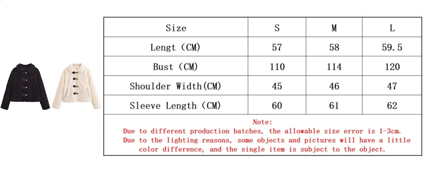 UETEEY Fleece Hooded Womens Coat Jacket with Black Leather Cord Button ...