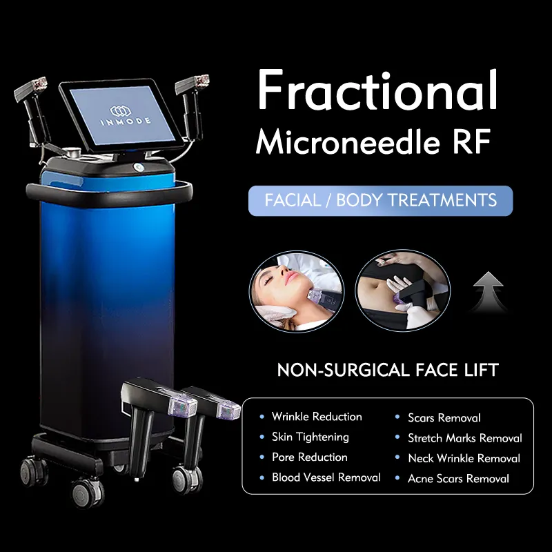 Morpheus 8 Mode RF Microneedling Skin Tightening Machine With Vacuum ...