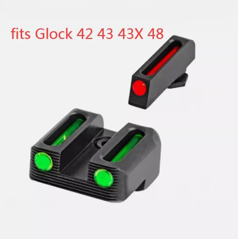 Fiber Optic Front And Rear Aiming Sight Set For G42 G43 G43x G48 ...