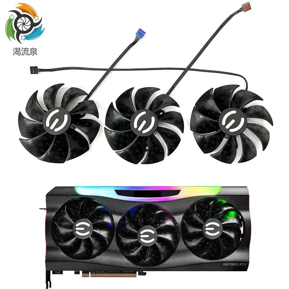 DHgate.com:EVGA GeForce RTX 3070 3080 3090 FTW3 87MM Graphics Card ...