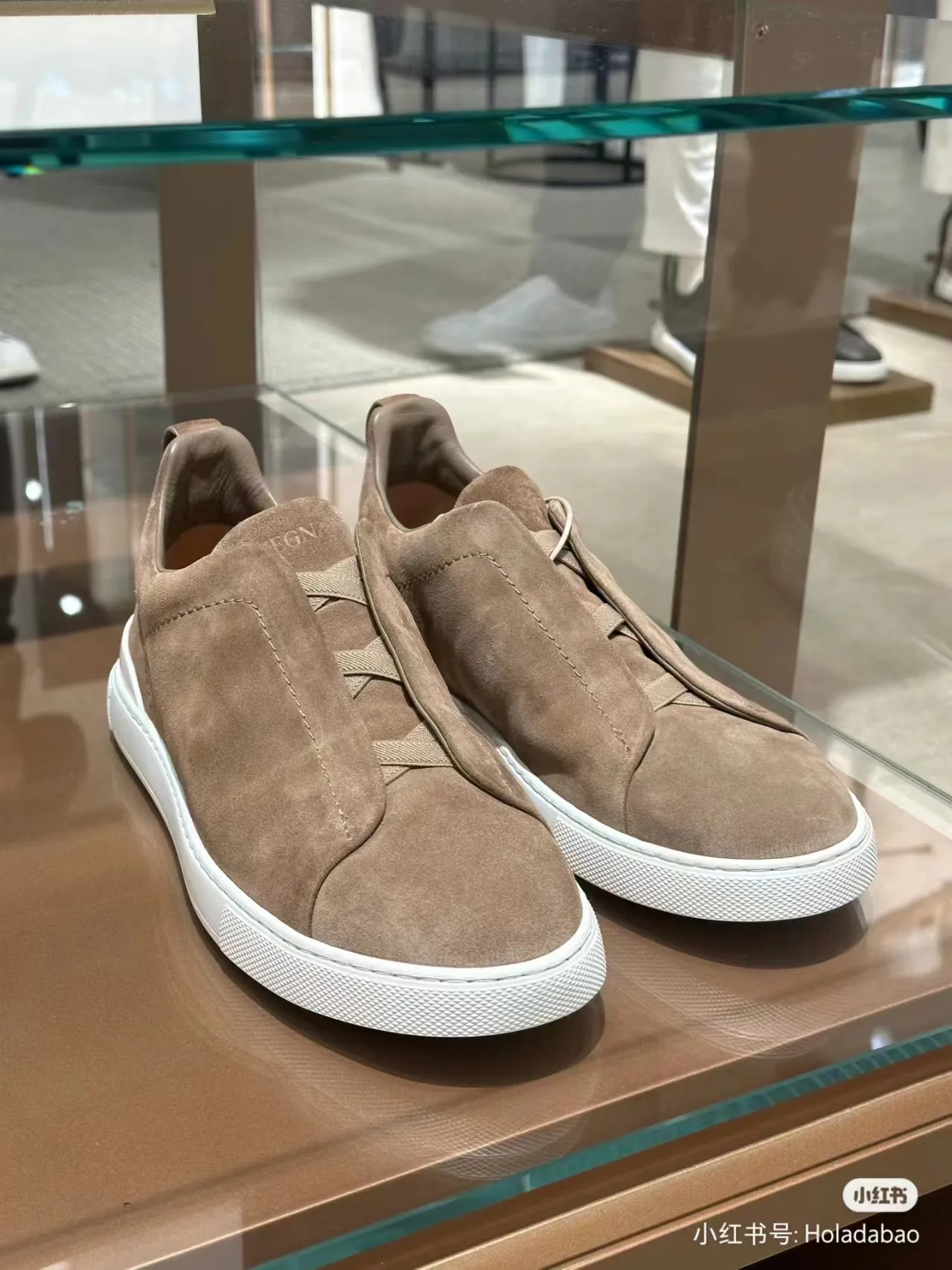 Designer Shoes Zegna Men s Business Casual Leather Sneakers Dress Shoes