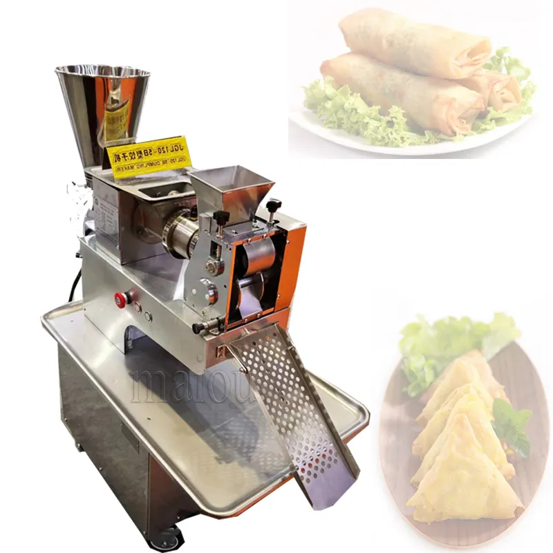 Gyoza Spring Roll Empanada Samosa Making Machine Automatic Samosa Maker ...