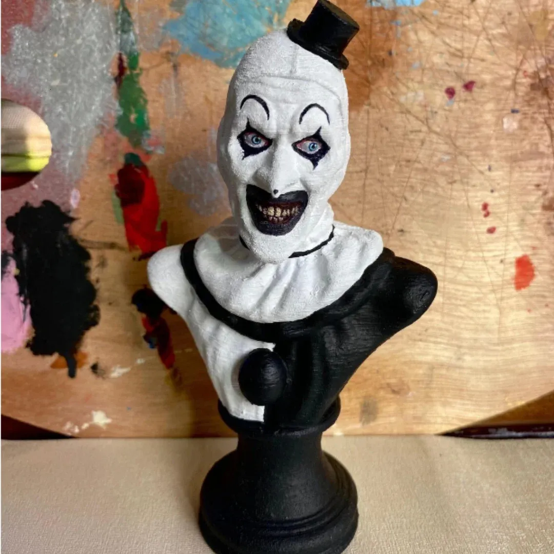 Terrifier Clown Resin Figure Halloween Horror Ornament, Party Prop, Bar ...