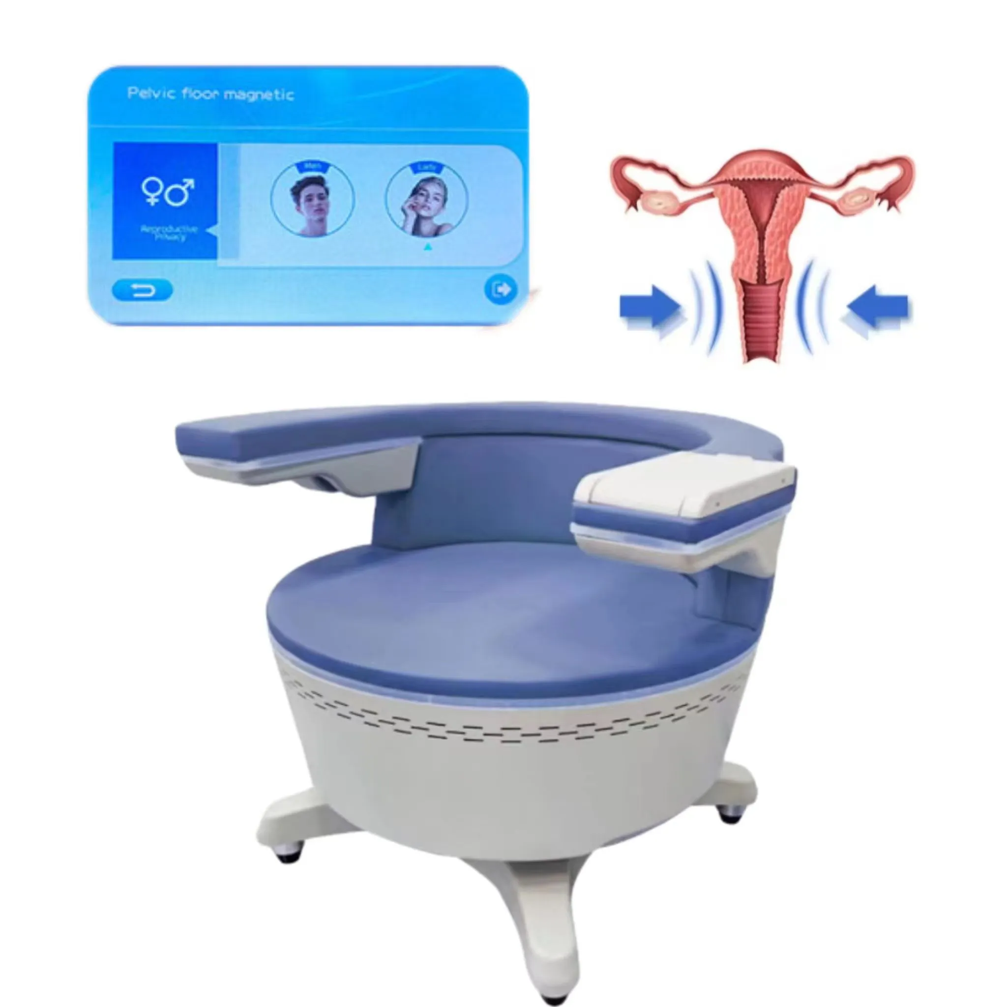Hot Sale EMS Pelvic Floor Muscle Stimulator Chair Postpartum Recovery ...