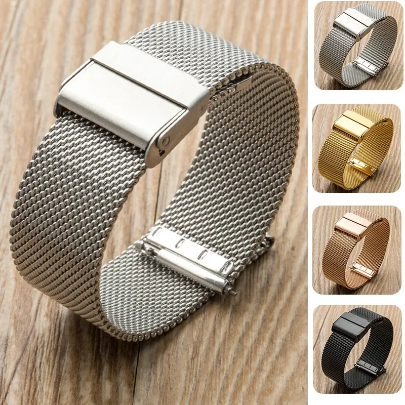 Brand 0.6mm Stainless Steel Milanese Mesh Watch... From Dhmallqueen ...