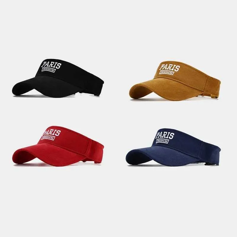 High Quality Embroidered Sun Visor In Spanish Caps For Men And Women ...