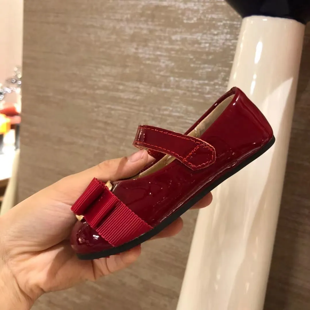 New Arrival: Designer Leather Slip On Childrens Party Shoes Matalan For ...